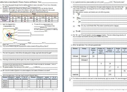 Isotopes And Average Atomic Mass Worksheets Answers