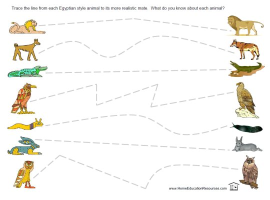 Ancient Egypt Themed Handwriting Practice | Free Worksheets Samples
