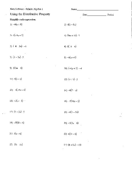 Commutative Property Worksheets 5th Grade