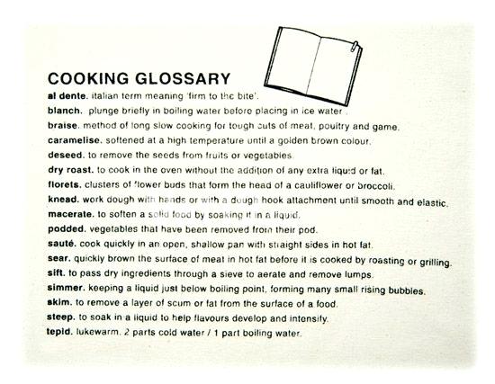 Kitchen Terms Cooking Terminology Google Search Cooking Terms | Free ...