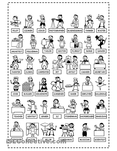 Printable Job Worksheets | Free Worksheets Samples