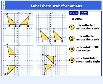 Transformations On Coordinate Plane | Free Worksheets Samples