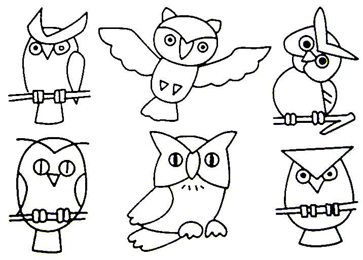 Owl Worksheets For Preschool