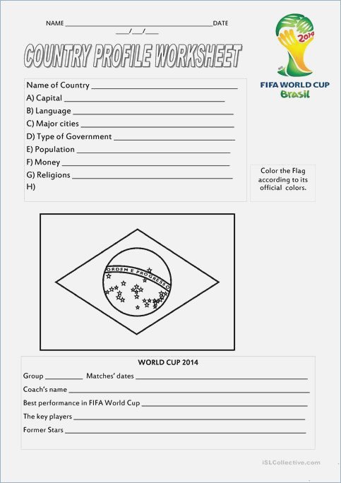 Brazil Worksheets Free Printables â Webmart Me | Free Worksheets Samples