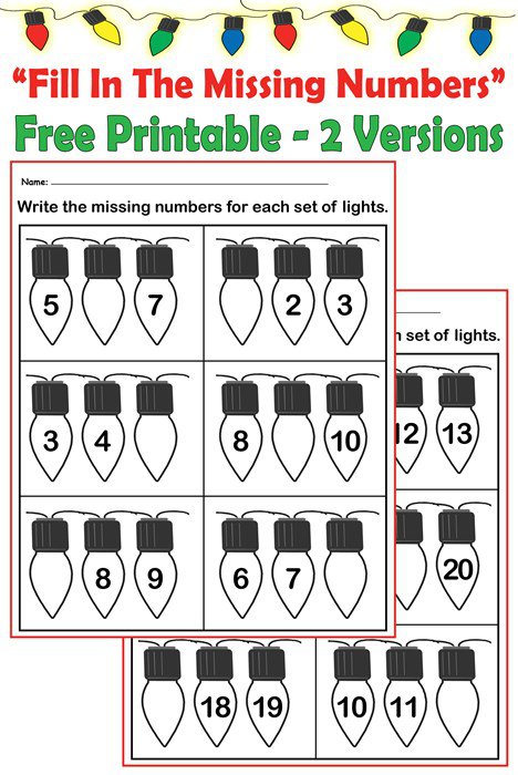 Christmas Sequencing Worksheets
