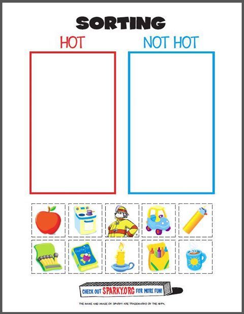 Fire Safety Worksheets For Preschoolers Worksheets For All | Free ...