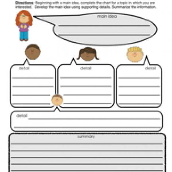 Summary And Main Idea Worksheets 1