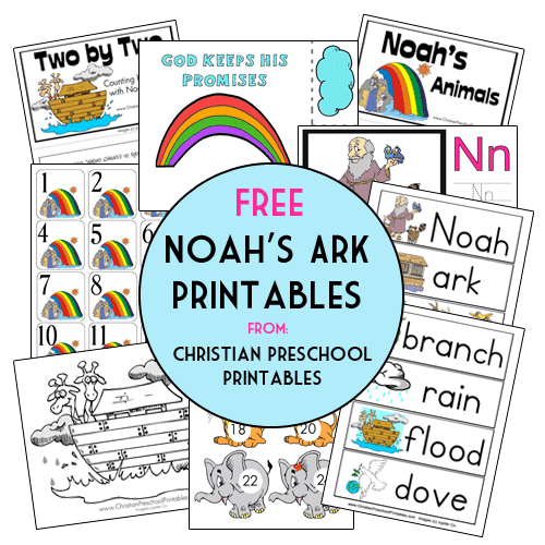 Noah’s Ark Worksheets Kindergarten