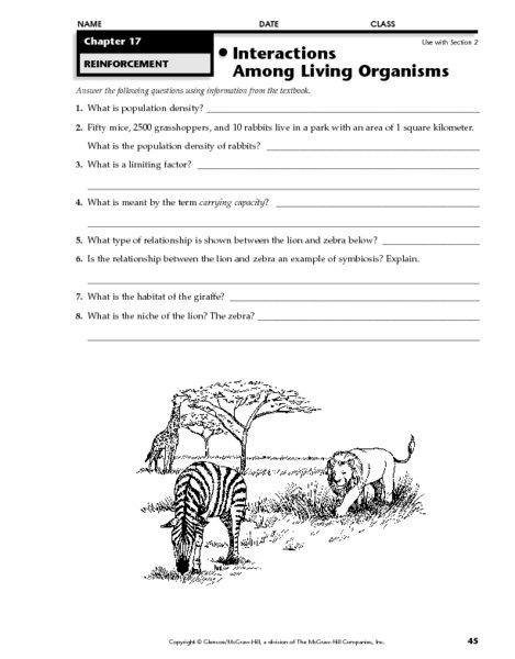 Carrying Capacity Worksheet Worksheets For All | Free Worksheets Samples