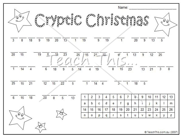 Christmas Math Worksheets For Junior High | Free Worksheets Samples