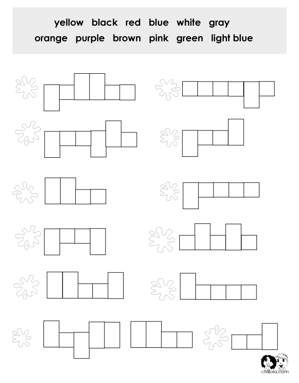 Colors English Worksheet | Free Worksheets Samples