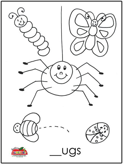 Preschool Bug Worksheets Worksheets For All | Free Worksheets Samples