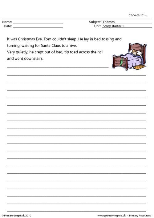 Christmas Story Worksheets