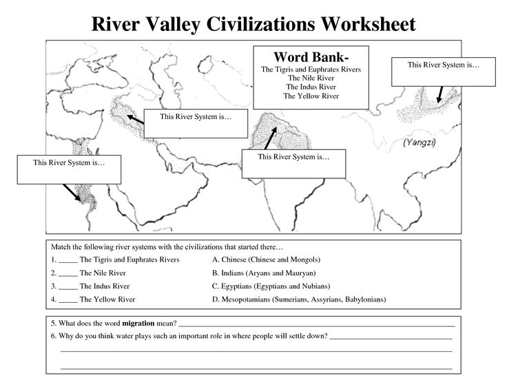 Ancient Civilizations Worksheets | Free Worksheets Samples