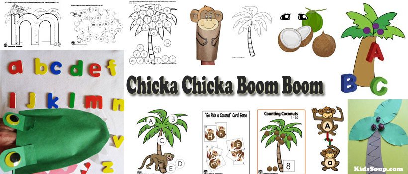 Chicka Chicka Boom Boom Letters Of The Alphabet Preschool | Free ...