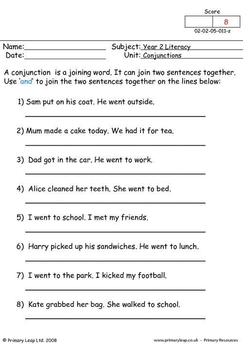 Primary 3 English Worksheets