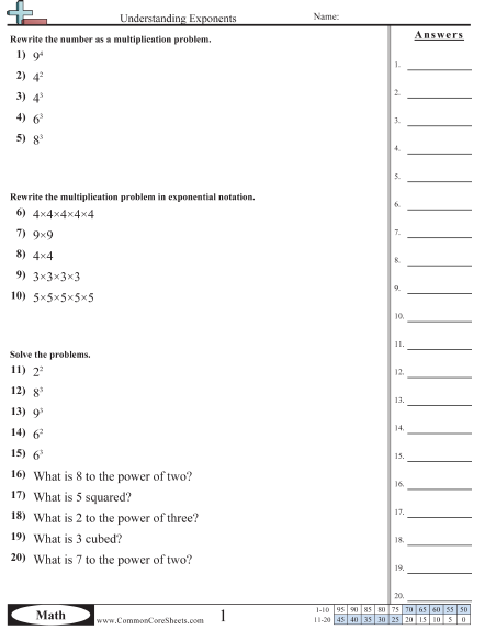 Understanding Multiplication Worksheets