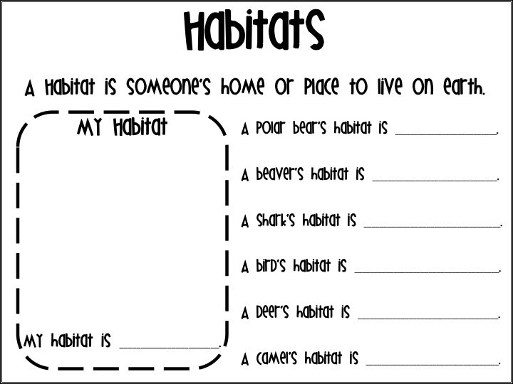 Plants Habitat Worksheets For Grade 1 Free Worksheets Samples plants-habitat-worksheets-for-grade-1-free-worksheets-samples