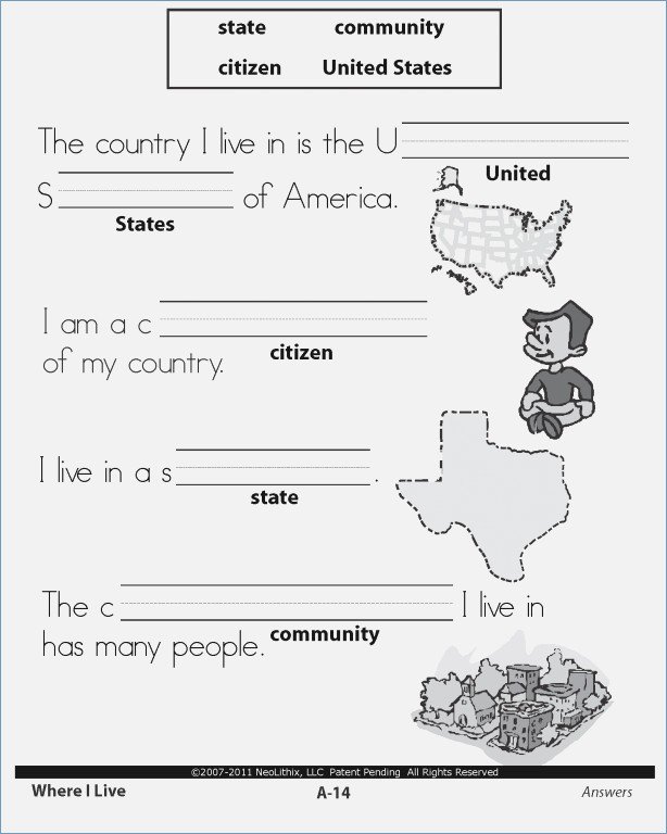 Social Studies Worksheets For 1st Grade
