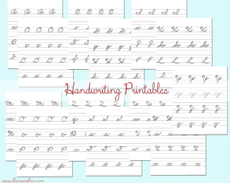 207 Best Handwriting Images On Free Worksheets Samples | Free ...
