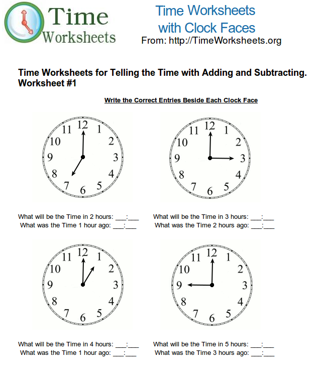 Adding Time Worksheet The Best Worksheets Image Collection | Free ...