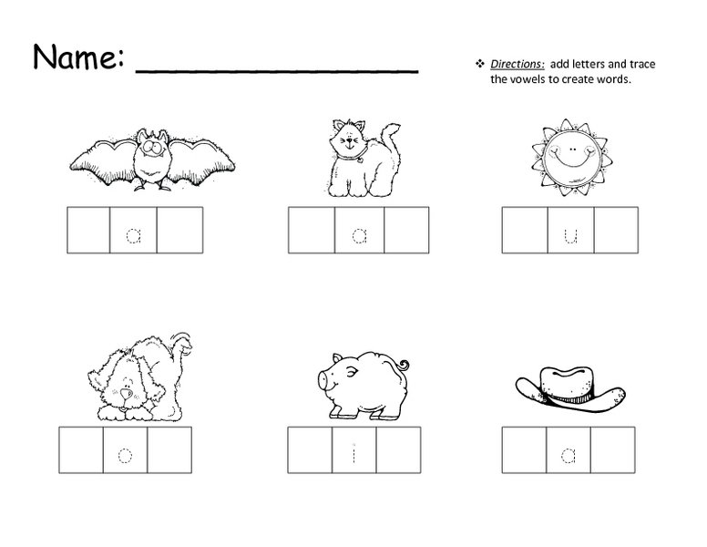 Cosy Cvc Word Worksheets First Grade With Cvc Words Worksheet Free ...