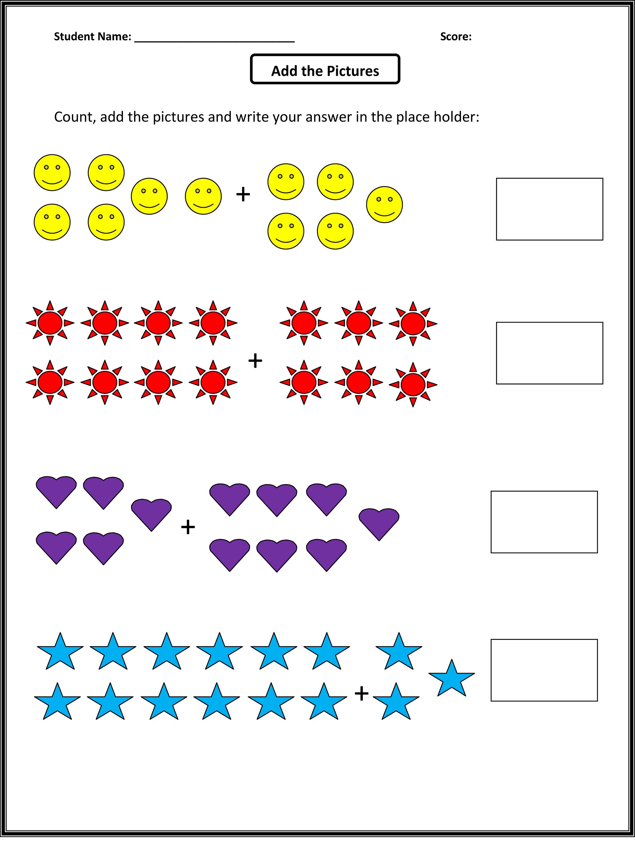 Educational Math Printables | Free Worksheets Samples