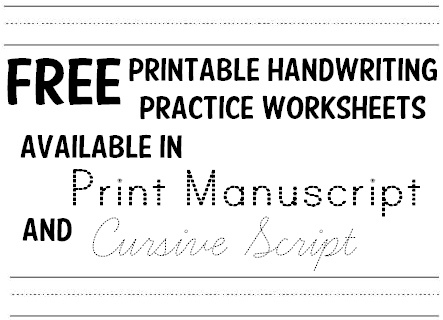 Handwriting Practice Name | Free Worksheets Samples