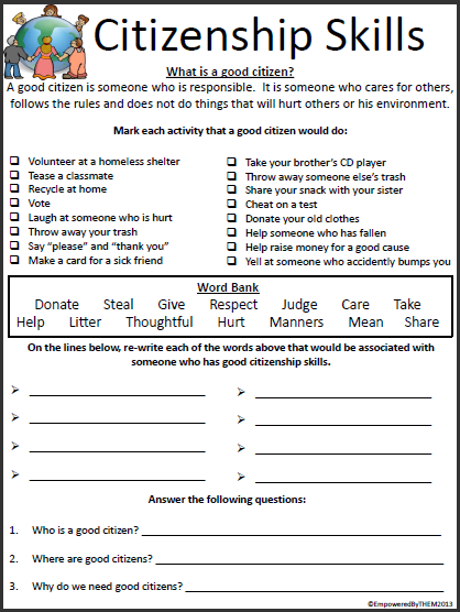 Life Skills Worksheets Life Skills Worksheets Life Skills | Free ...
