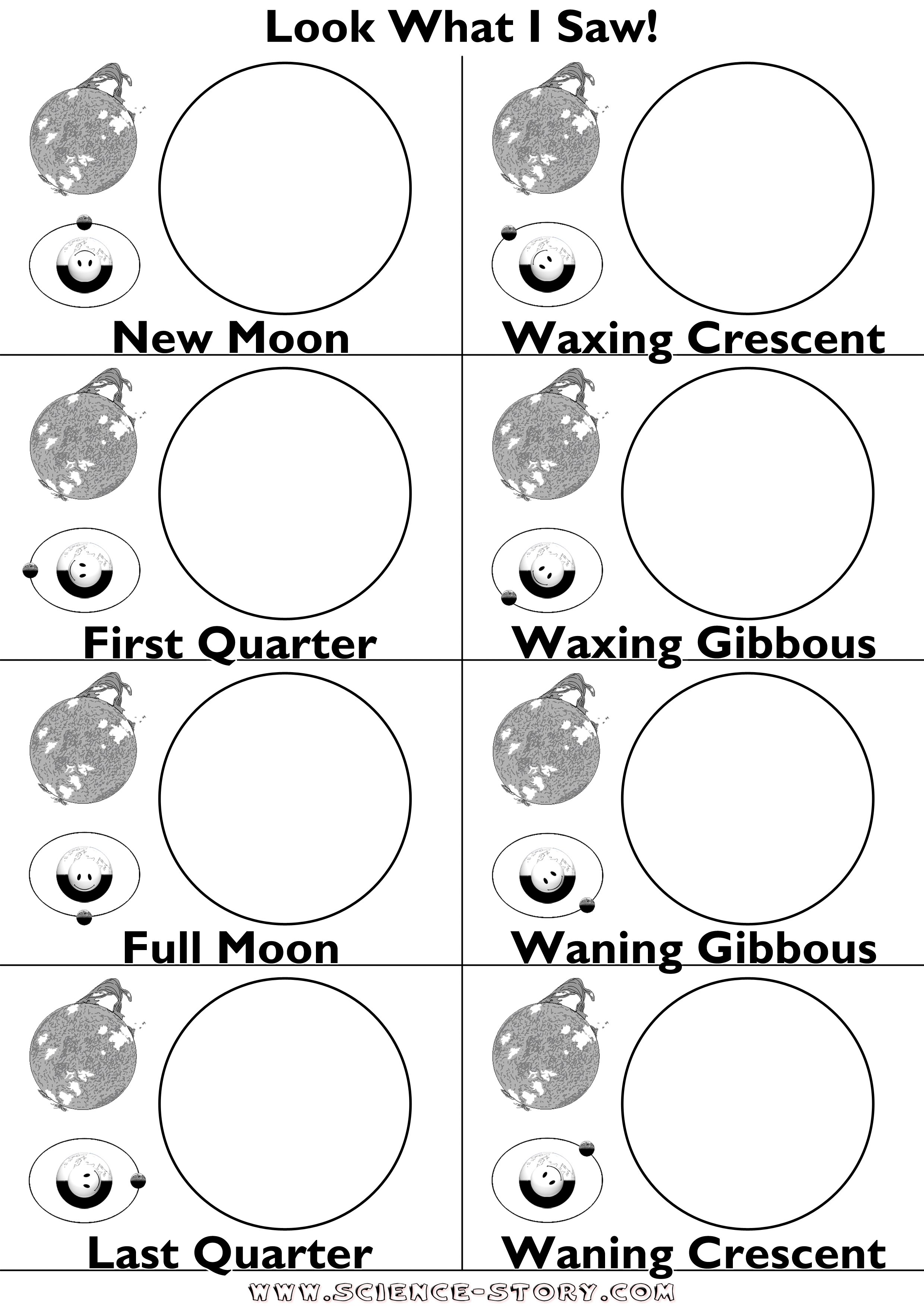 Moon Phases Worksheets Pdf moon-phases-worksheets-pdf