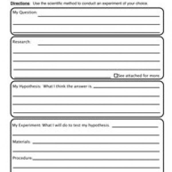Worksheets On Scientific Method