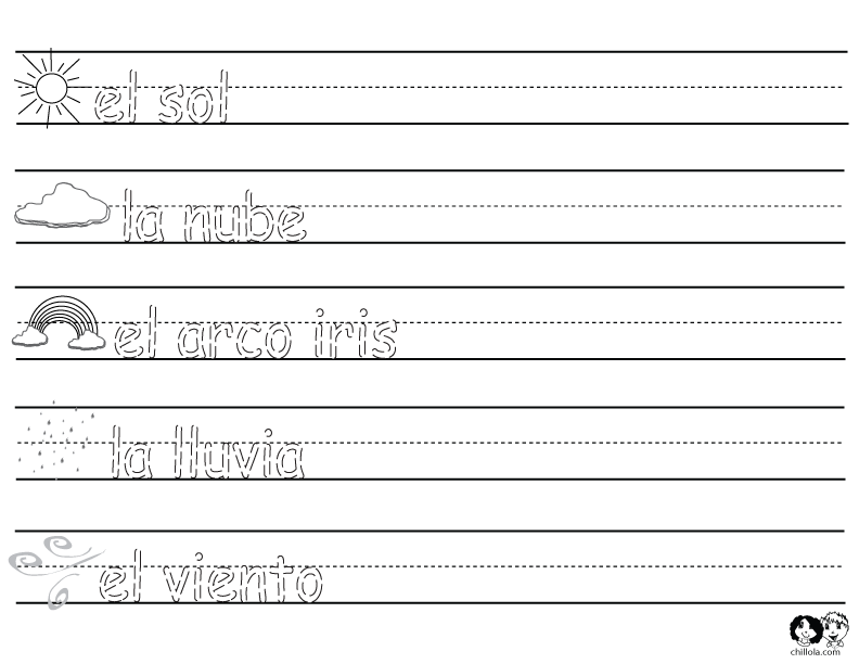 Collection Of Math Worksheets In Spanish 1st Grade | Free Worksheets ...