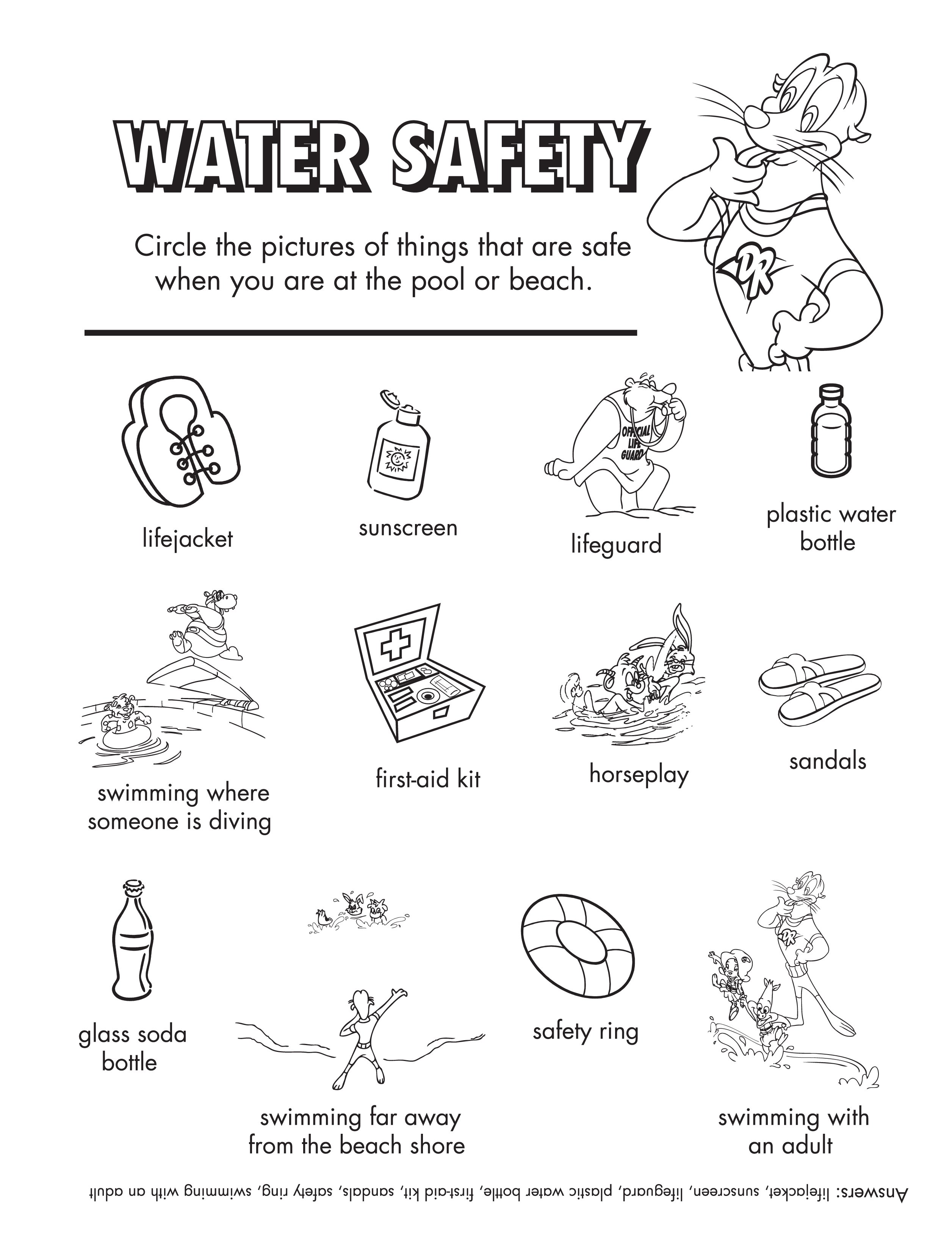 Collection Of Red Cross Swim Preschool Worksheets 2011 | Free ...
