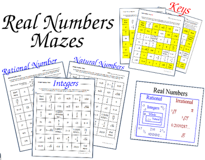 Rational Number Maze | Free Worksheets Samples