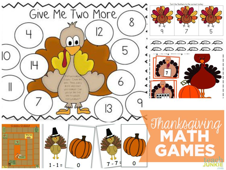 Thanksgiving Measurement Worksheets