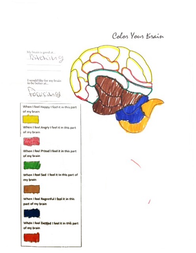 Color Your Brain | Free Worksheets Samples