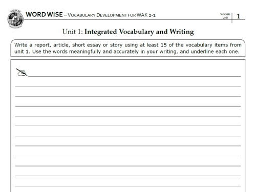 Narrative Worksheets Middle School