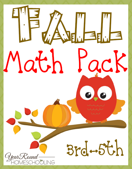 Fall Math Worksheets 3rd Grade