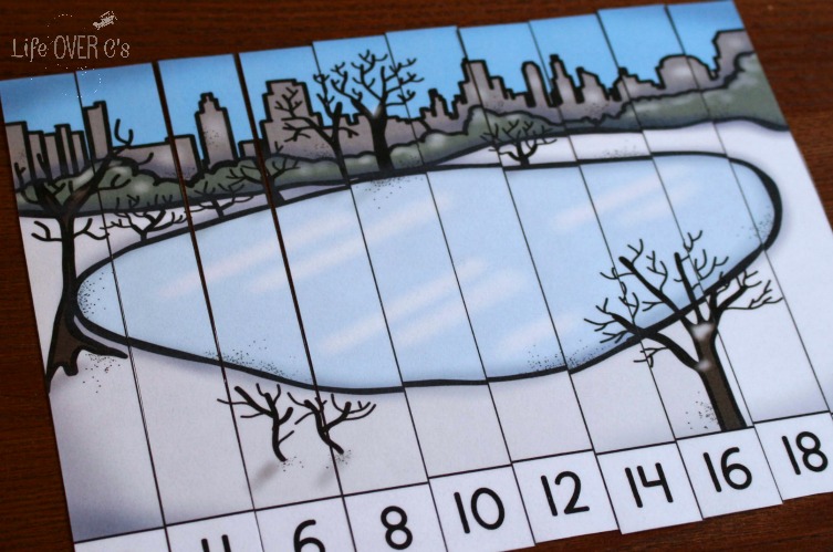 Free Skip Counting Printable Puzzles For Winter | Free Worksheets Samples
