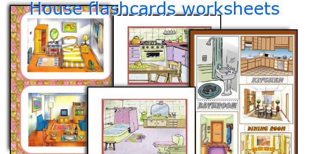 House Flashcards Worksheets | Free Worksheets Samples