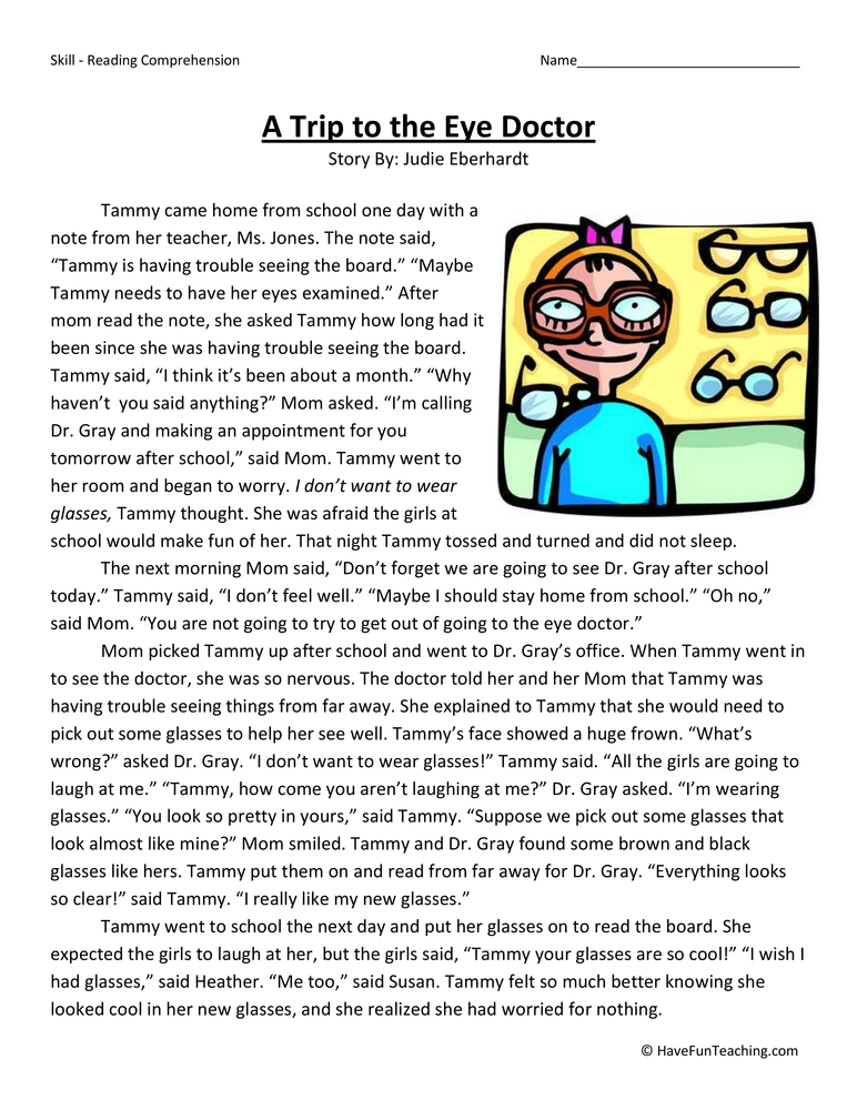 Reading Comprehension Worksheets For Special Education Students Free reading-comprehension-worksheets-for-special-education-students-free