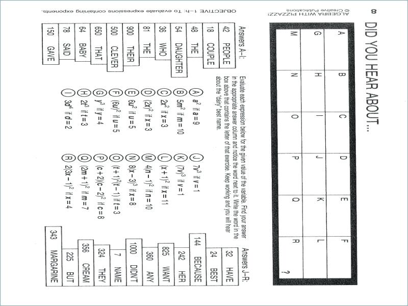 Did You Hear About The Math Worksheet | Free Worksheets Samples
