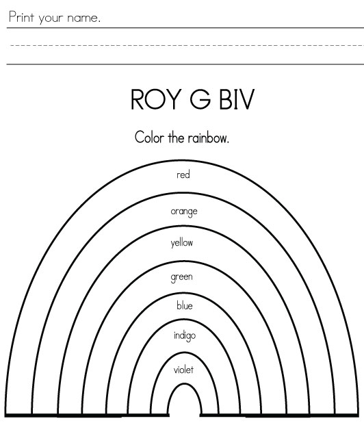 Colour Words Worksheets colour-words-worksheets