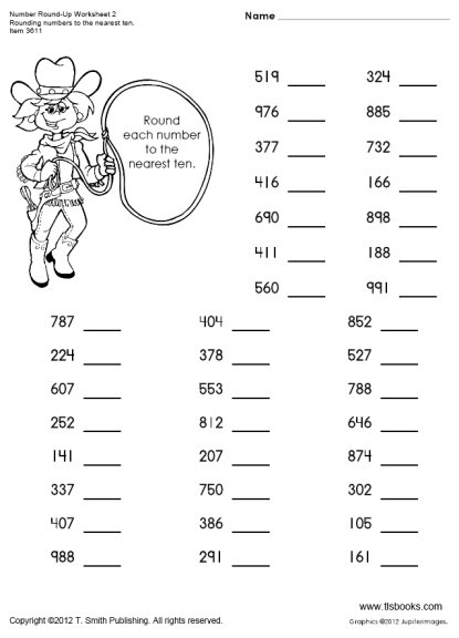 Fun Rounding Worksheets