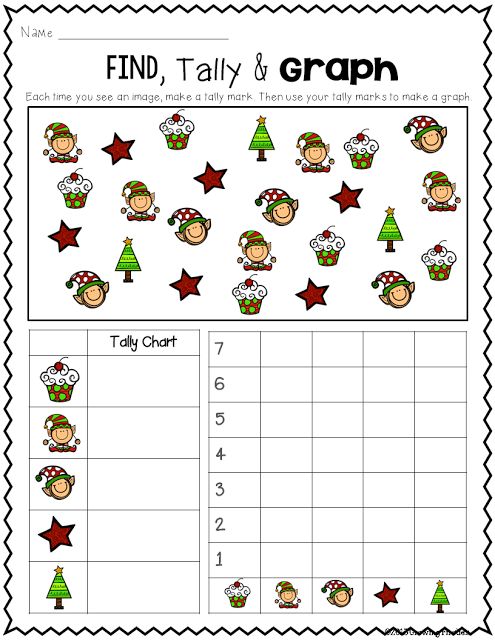 Kindergarten Christmas Graphing Worksheets 26116 | Free Worksheets Samples