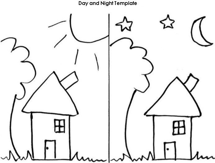 Worksheets Day And Night worksheets-day-and-night