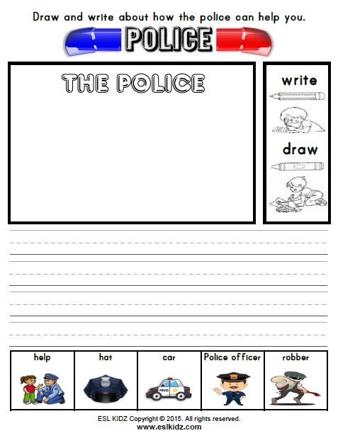 Police | Free Worksheets Samples