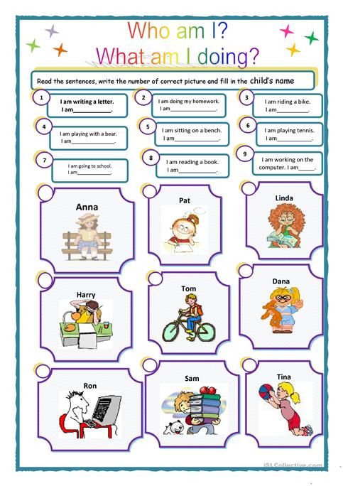 Who Am I Worksheet | Free Worksheets Samples
