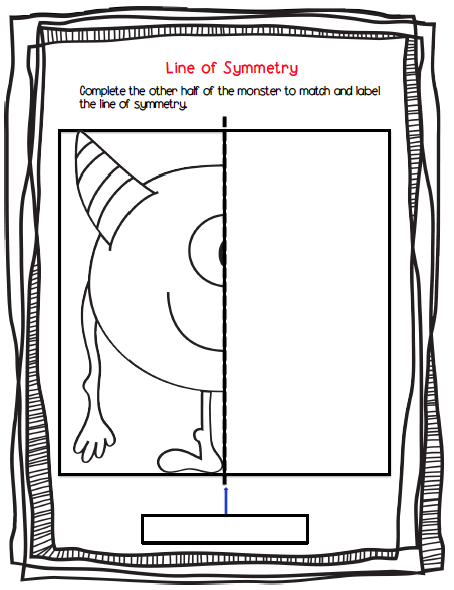 Halloween Symmetry Worksheets