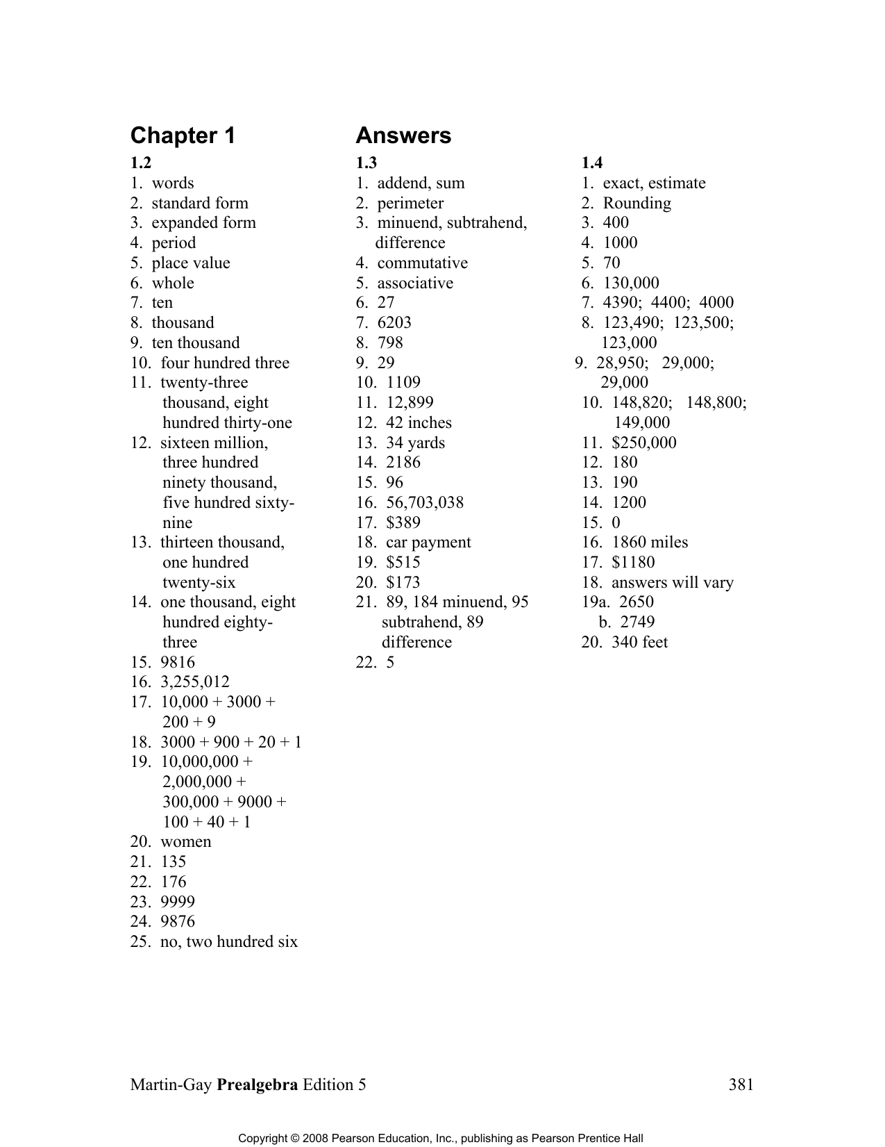 Pearson Education Worksheet Answers Geometry | Free Worksheets Samples